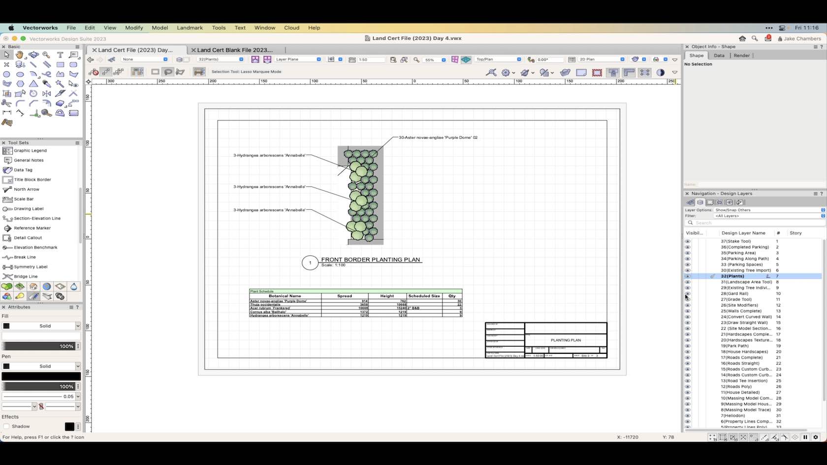 DOCUMENTATION - LANDMARK DOCUMENTATION | Vectorworks University